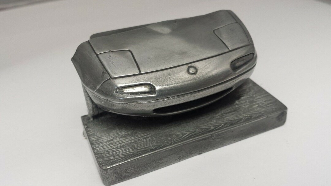 Japan MX5 Pewter Effect Car Pen Holder Desk Paper Weight Desk Tidier ...
