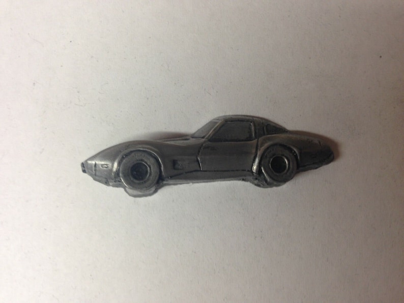 Classic Usa Car Pewter Effect Corvette Circa 1979 Ref35 Car Keyring or ...