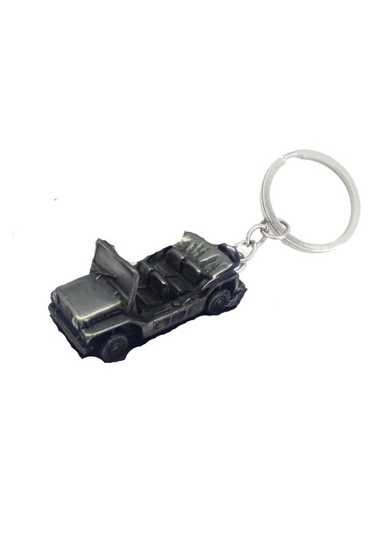 Classic British Car Pewter Effect Moke Ref146 Car Keyring or | Etsy