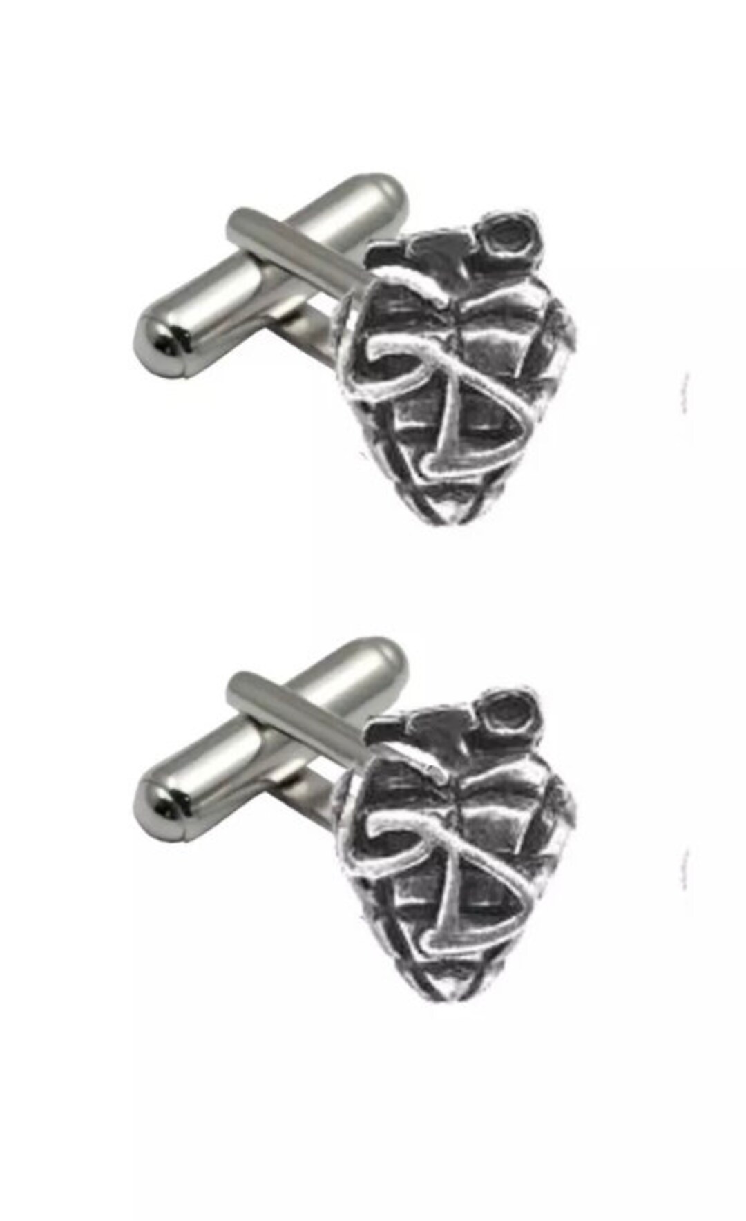 Rare Green Day: Grenade Pewter on Cufflinks Cufflink Jewellery Suit Wedding D36 - Etsy Australia