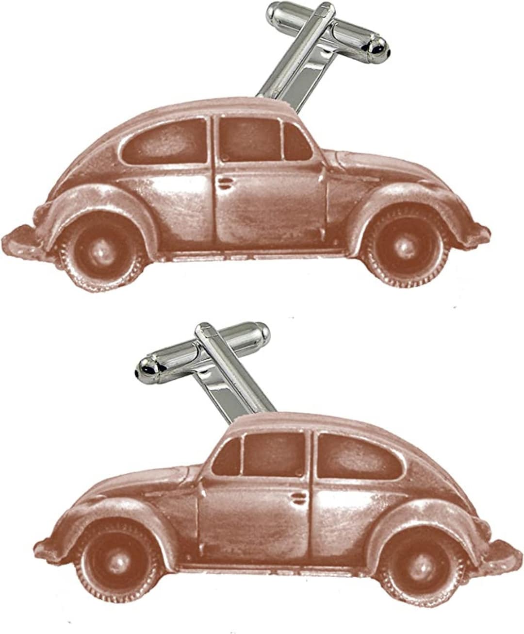 Beetle Circa 1964 Ref303 3D COPPER EFFECT Cufflinks Classic Car ...