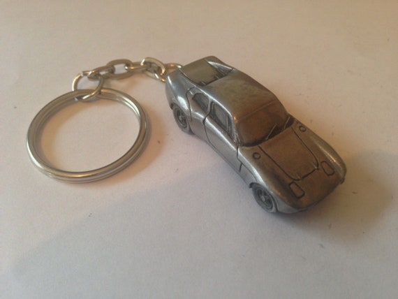 Classic Car Pewter Effect Davrian Mk3 Ref58 Car Keyring or Pin | Etsy