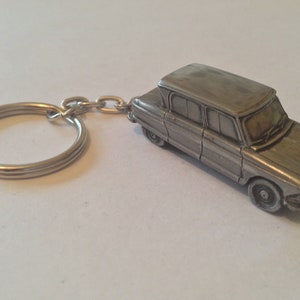 Classic French Car Pewter Effect Ami 6 Ref42 Car Keyring or - Etsy