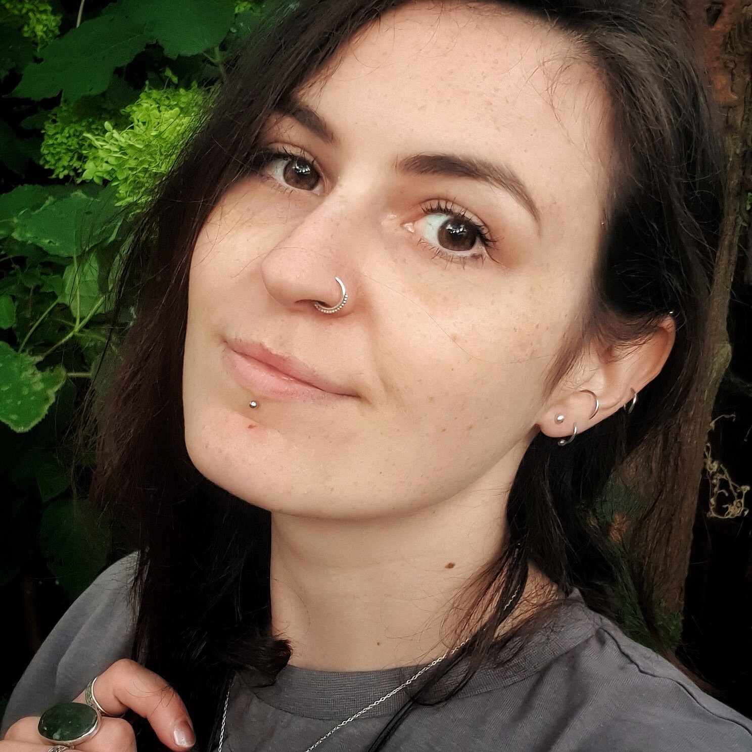 The Proton Studs Handmade Eco Silver Earrings Simple Minimal | Etsy