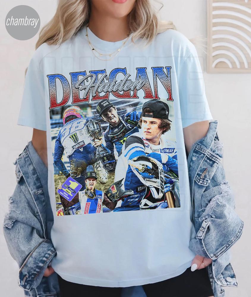 Haiden Deegan Vintage Graphic Tee: Unisex Motocross Shirt - Etsy