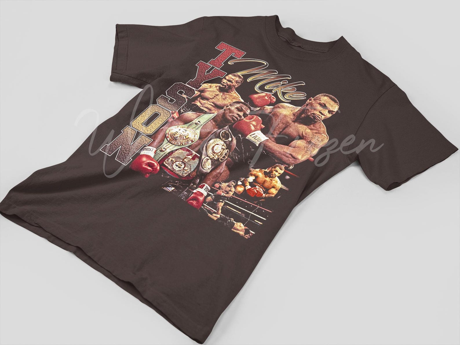 Vintage Style Mike Tyson T-shirt: Bootleg Boxing Rap Tee - Etsy