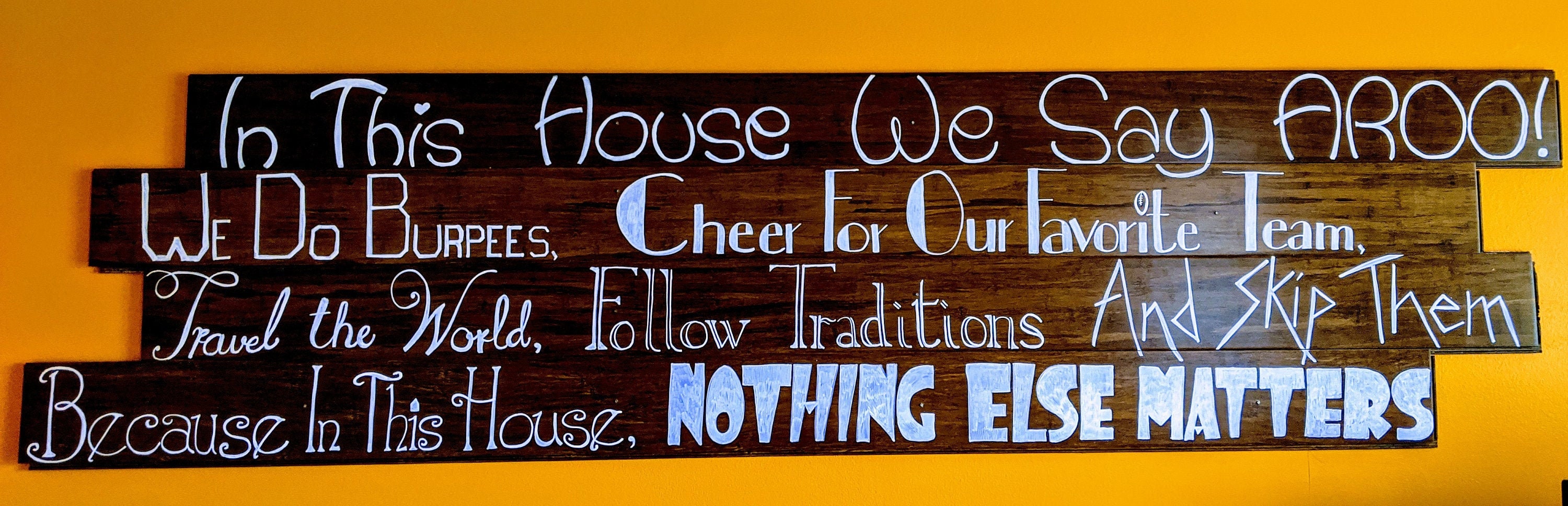 1 "in This House" Large Sign - Etsy
