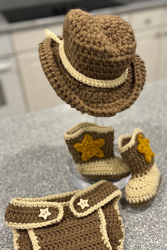 Cowboy Baby Costume Pattern - Etsy