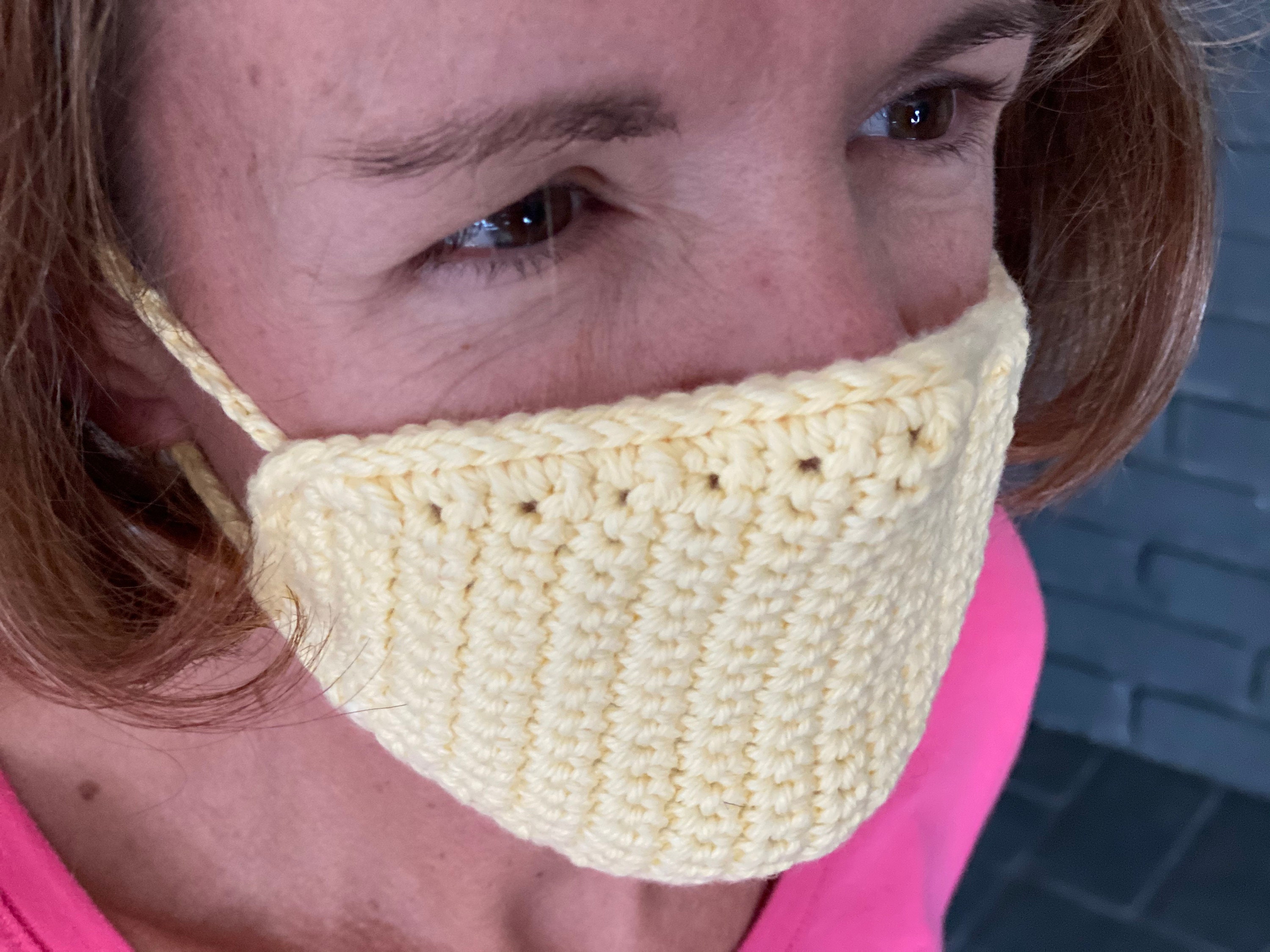 Easy Crochet Face Mask Cover Pattern // Instant PDF Download - Etsy