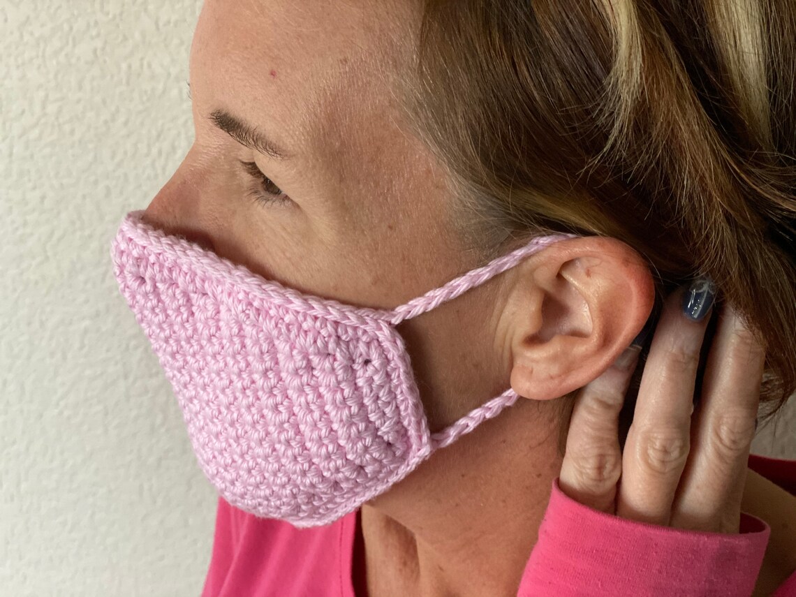 Easy Crochet Face Mask Cover Pattern // Instant PDF Download - Etsy