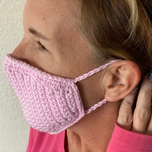 Easy Crochet Face Mask Cover Pattern // Instant PDF Download - Etsy