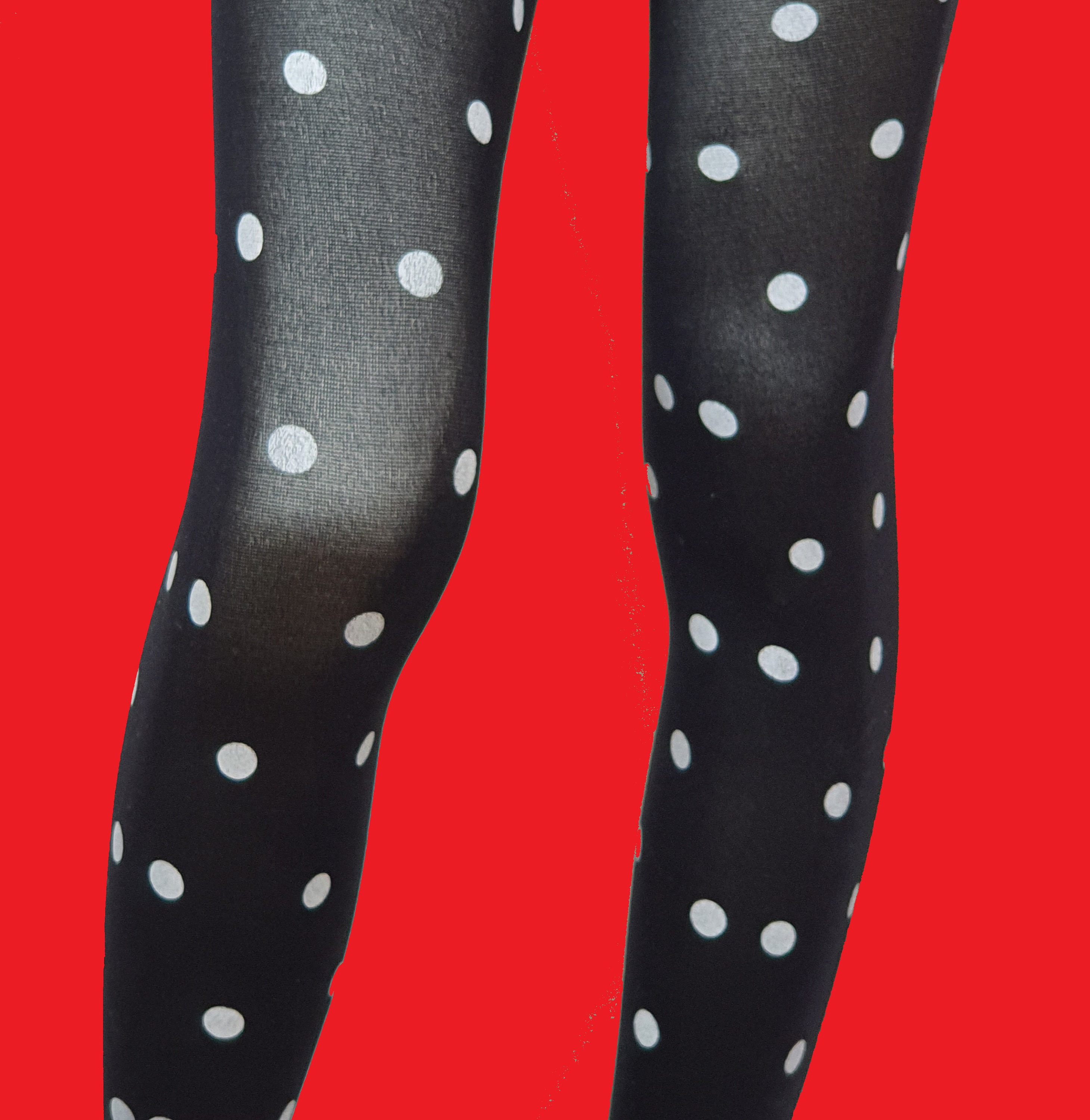 Black Polka Dot Patterned Tights Women's Black Tights - Etsy UK