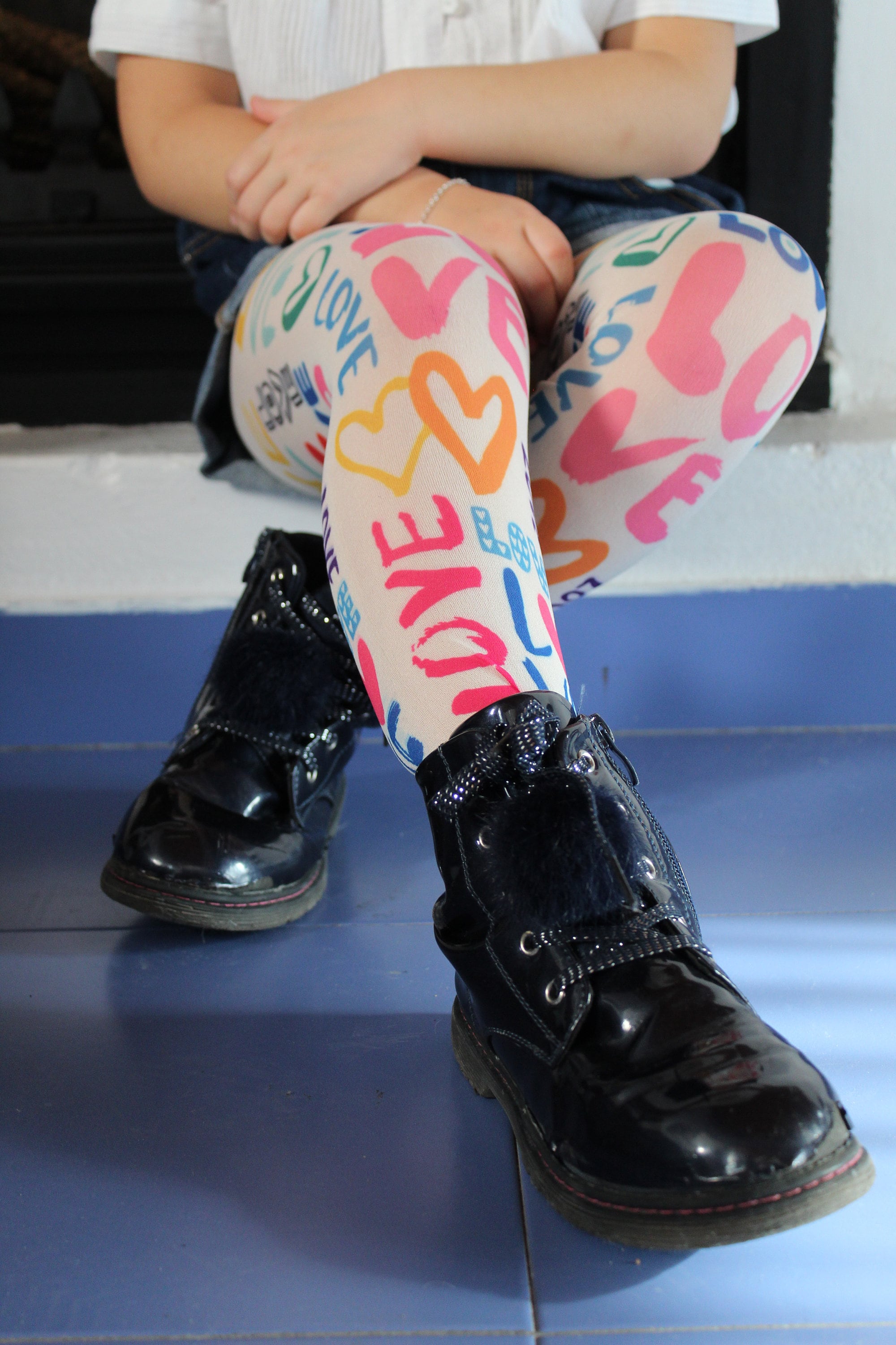 Fashion Print Colored Tights Toddler, Children Pantyhose, Patterned ...