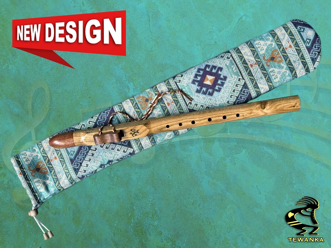 Handmade Native American Flute Bag – Padded Case for Mid-range Flutes ...