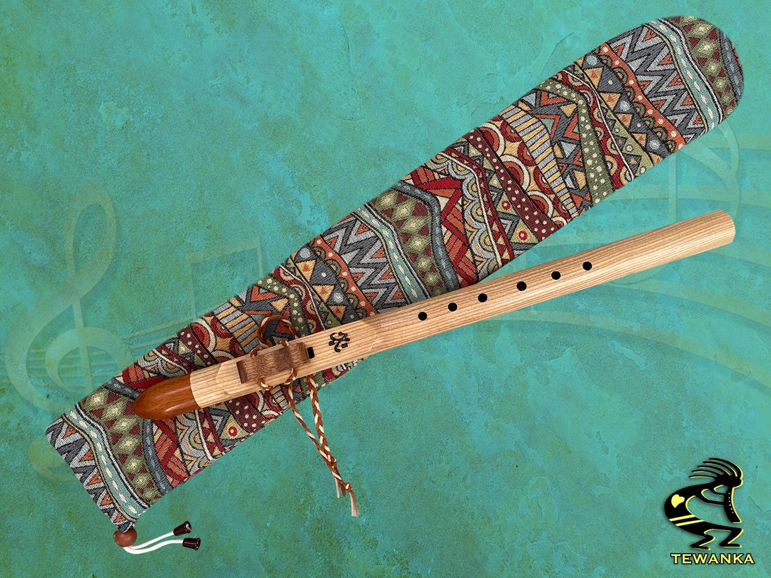 Handmade Native American Flute Bag – Padded Case for Mid-range Flutes ...