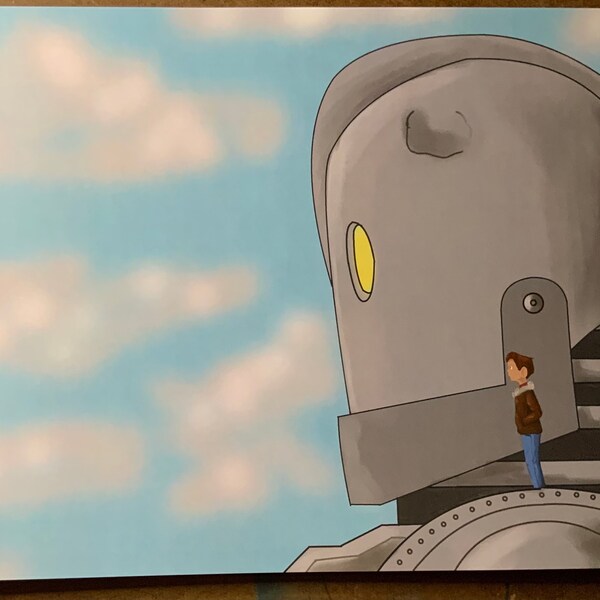 Iron Giant Art - Etsy
