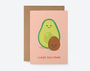 Mother's Day Card for Mom I Love You Card for Mother - Etsy