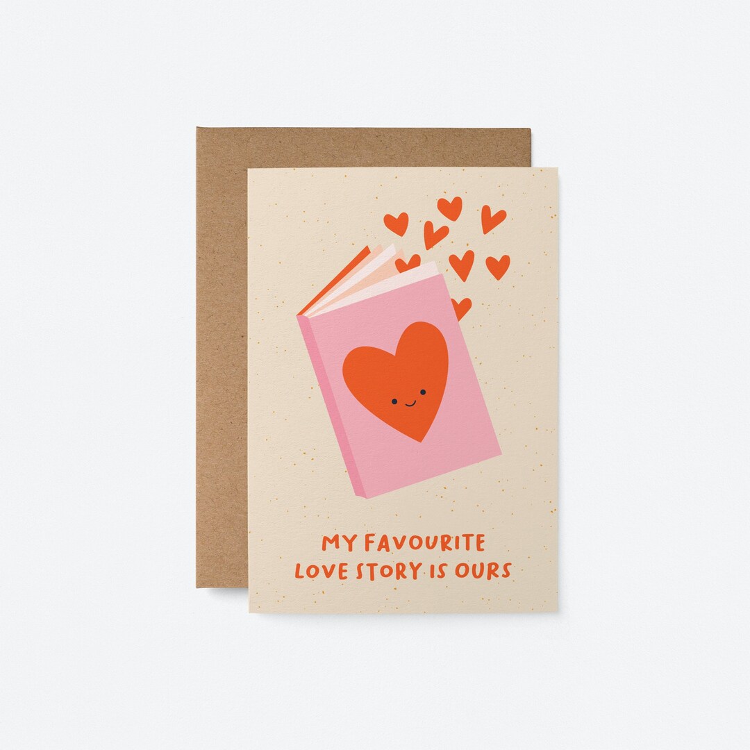 My Favourite Love Story is Ours Love & Anniversary Greeting Card - Etsy
