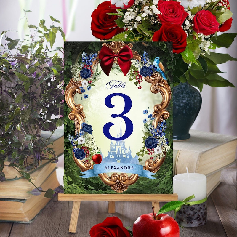 White Table Numbers - Etsy