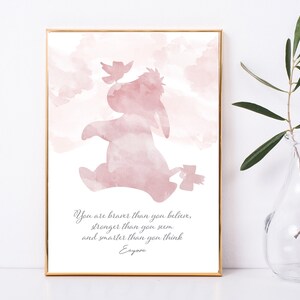 Eeyore Wall Art, Winnie the Pooh Digital Download, Gift for Her ...