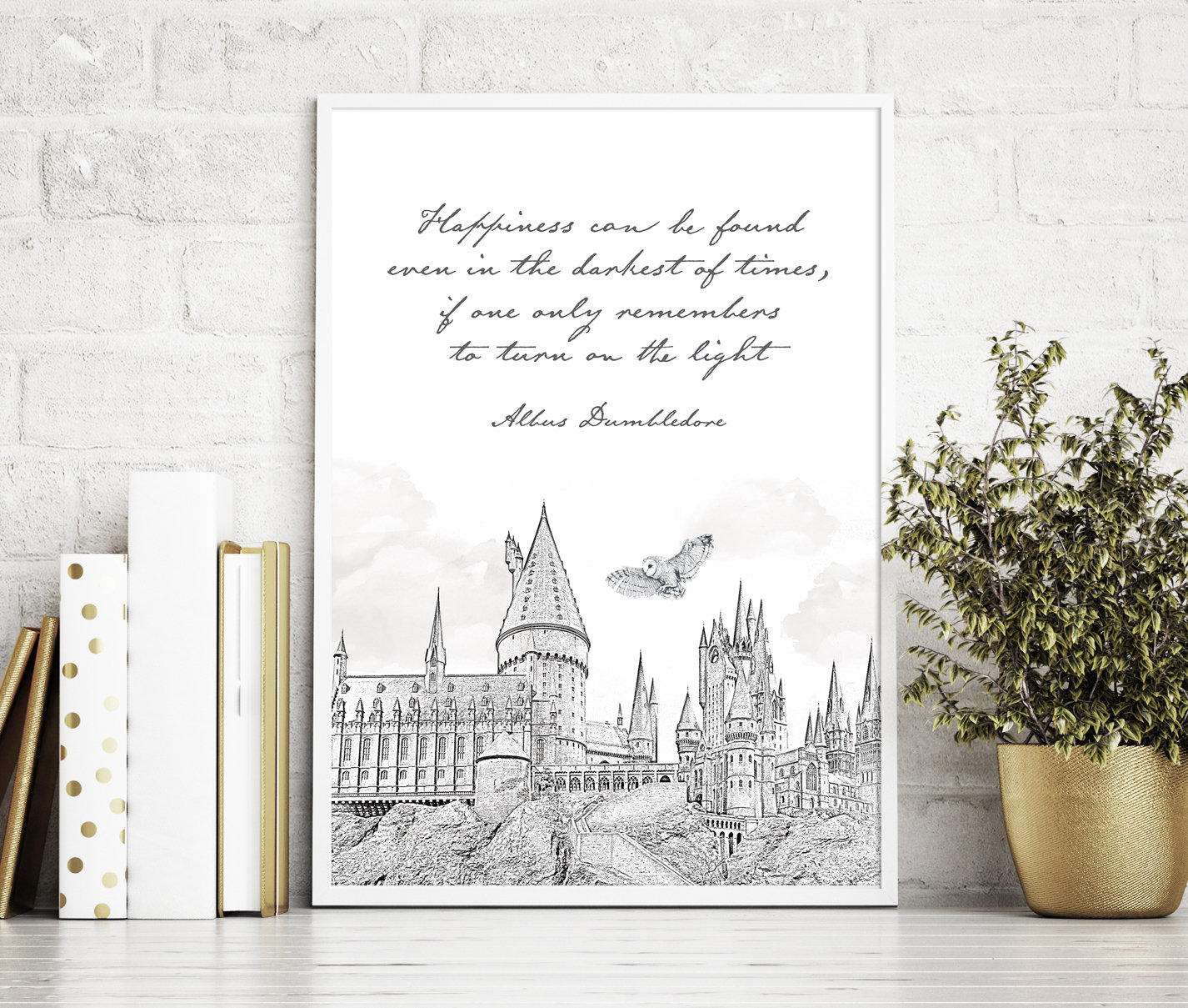 Wizard Print, Magic School Wall Art, Wizard School Poster, Gift for Her ...