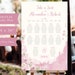 Tangled Table Plan, Pink Wedding Table Plan, Rapunzel Wedding, Digital ...