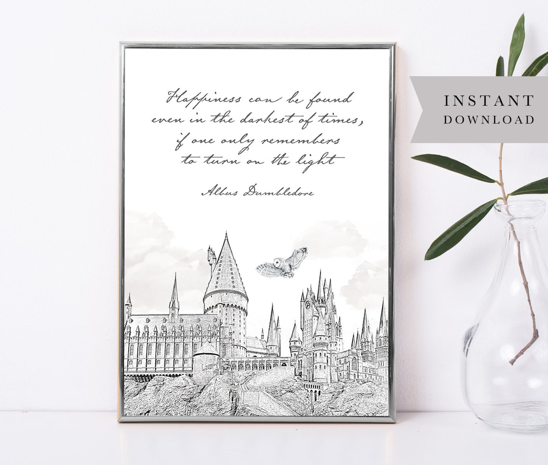 Wizard Print, Magic School Wall Art, Wizard School Poster, Gift for Her ...