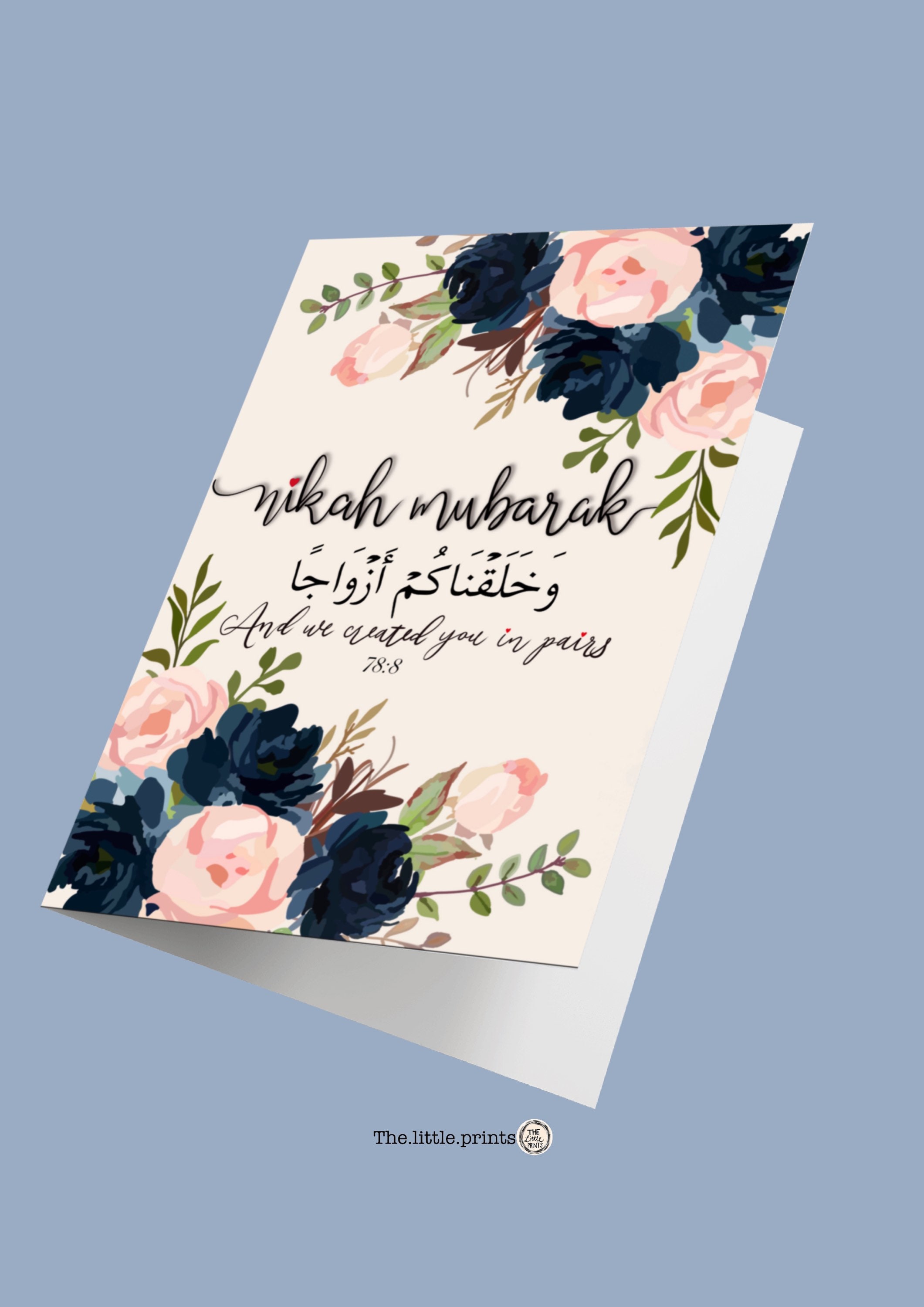 Nikah Mubarak Card - Etsy UK