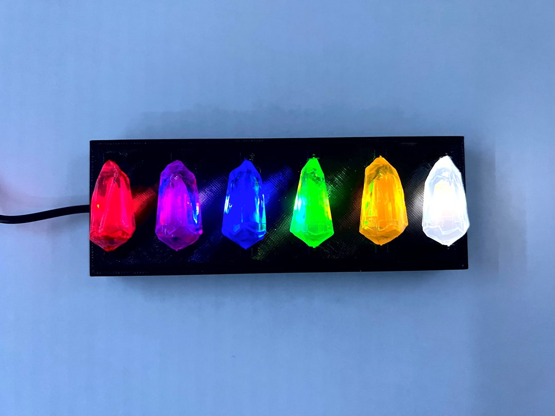 Kyber Crystal LED Wall Rack - Etsy