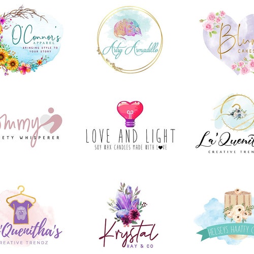 Custom Logo Design for Your Big and Smal Business With Social - Etsy UK
