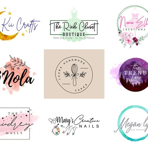 Custom Logo Design for Your Big and Smal Business With Social - Etsy UK