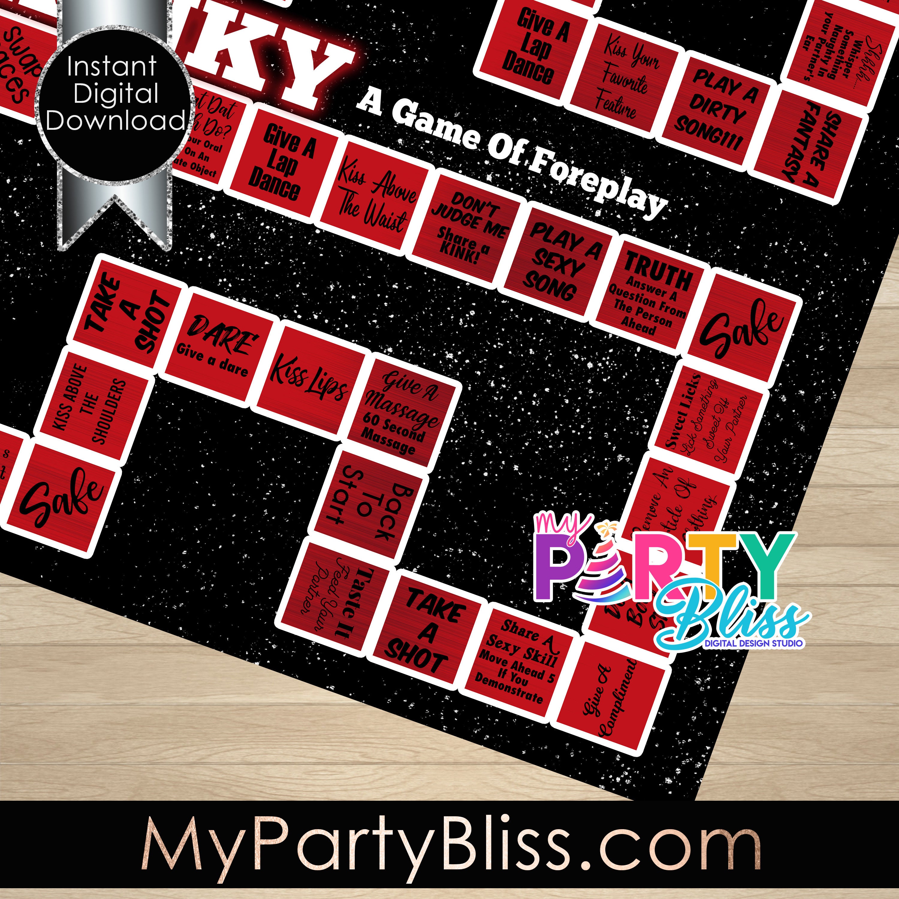 Couples Game, Foreplay Game, Romantic Game, Sexy Game, Party Game, Date ...