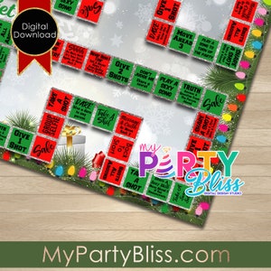 Christmas Adult Party Game, Bachelorette Party Game, Party Game, Girls ...