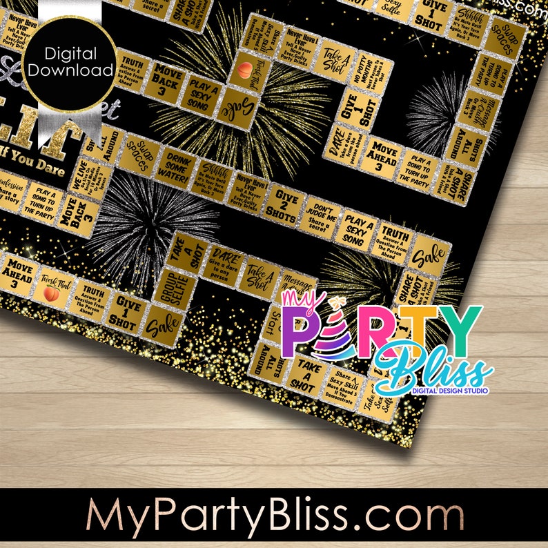 Holiday Adult Party Game, Bachelorette Party Game, Party Game, Girls ...