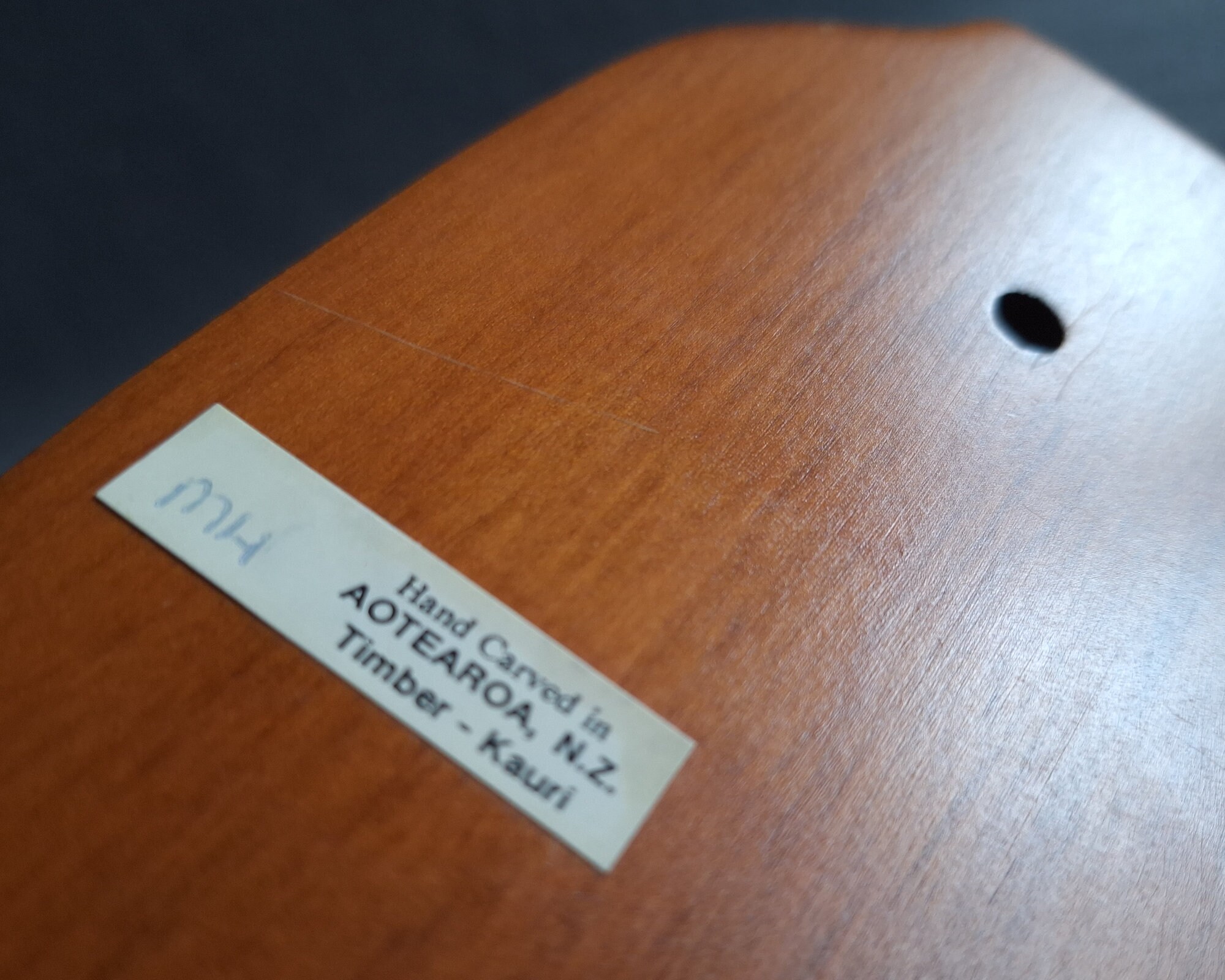 Small Vintage Hand Carved Maori Mask With Paua Shell Eyes - Etsy