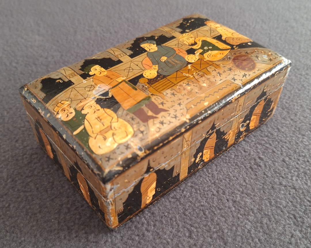 Lacquer Trinket Box by Suffering Moses - Etsy