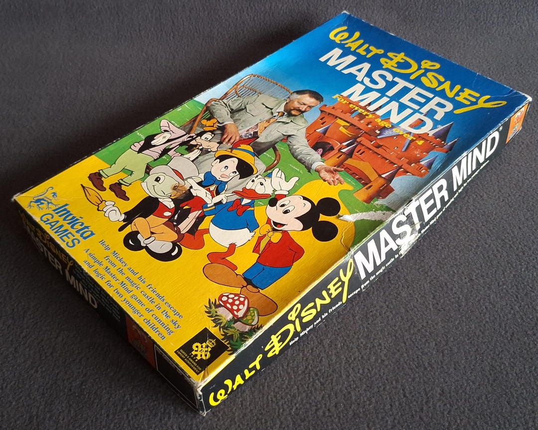 Vintage Disney Mastermind Game 1978 - Etsy