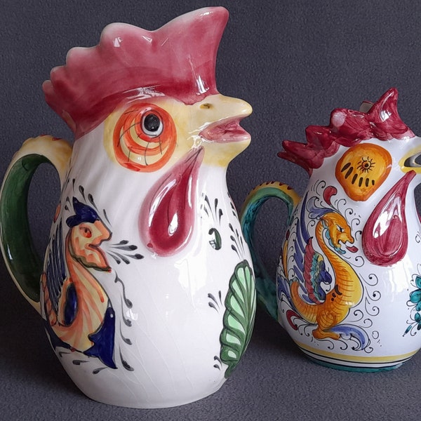 Hand Painted Rooster - Etsy