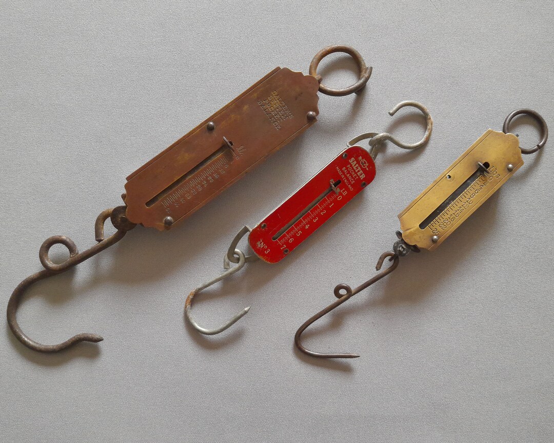Three Vintage Salter Balance Scales - Etsy
