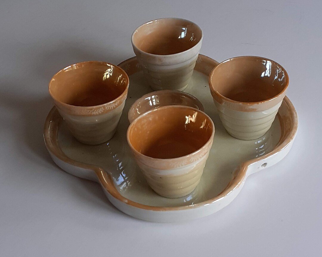 A Set of Japanese Porcelain Saki Cups - Etsy