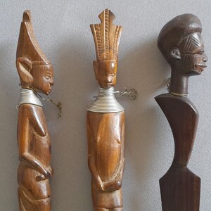 A Collection of Wooden African Hand Carved Items - Etsy UK