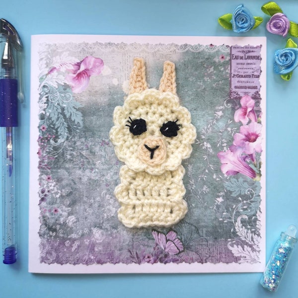 Llama Card - Etsy