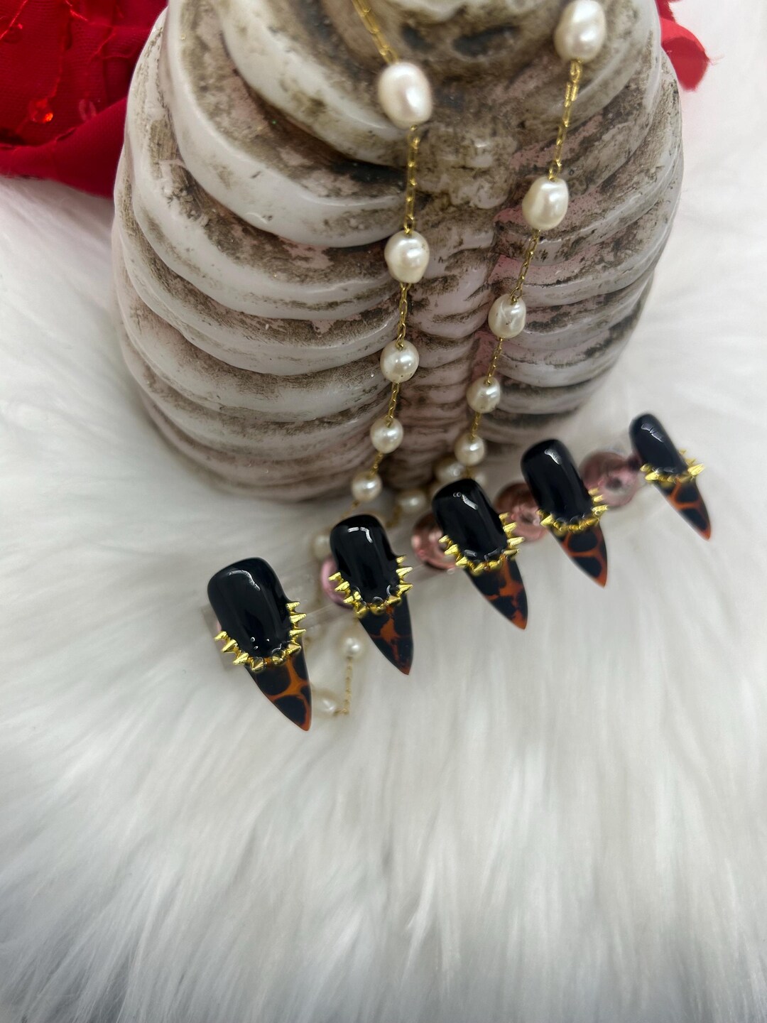 NEW Treacherous Matte Tortoise Shell Jelly Nails 90s Vintage Style ...