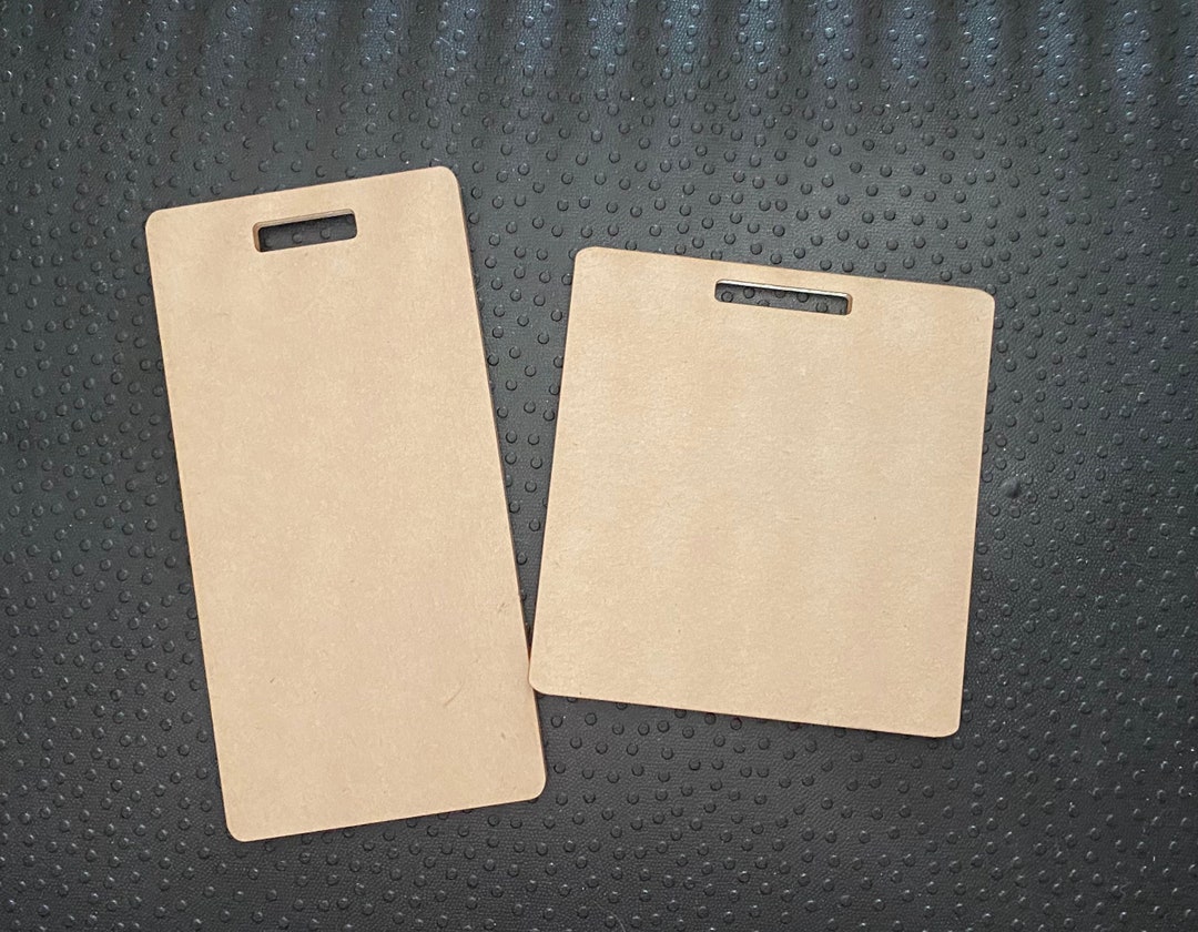 Acrylic Badge Buddy Blank: DIY Badge Backer - Etsy