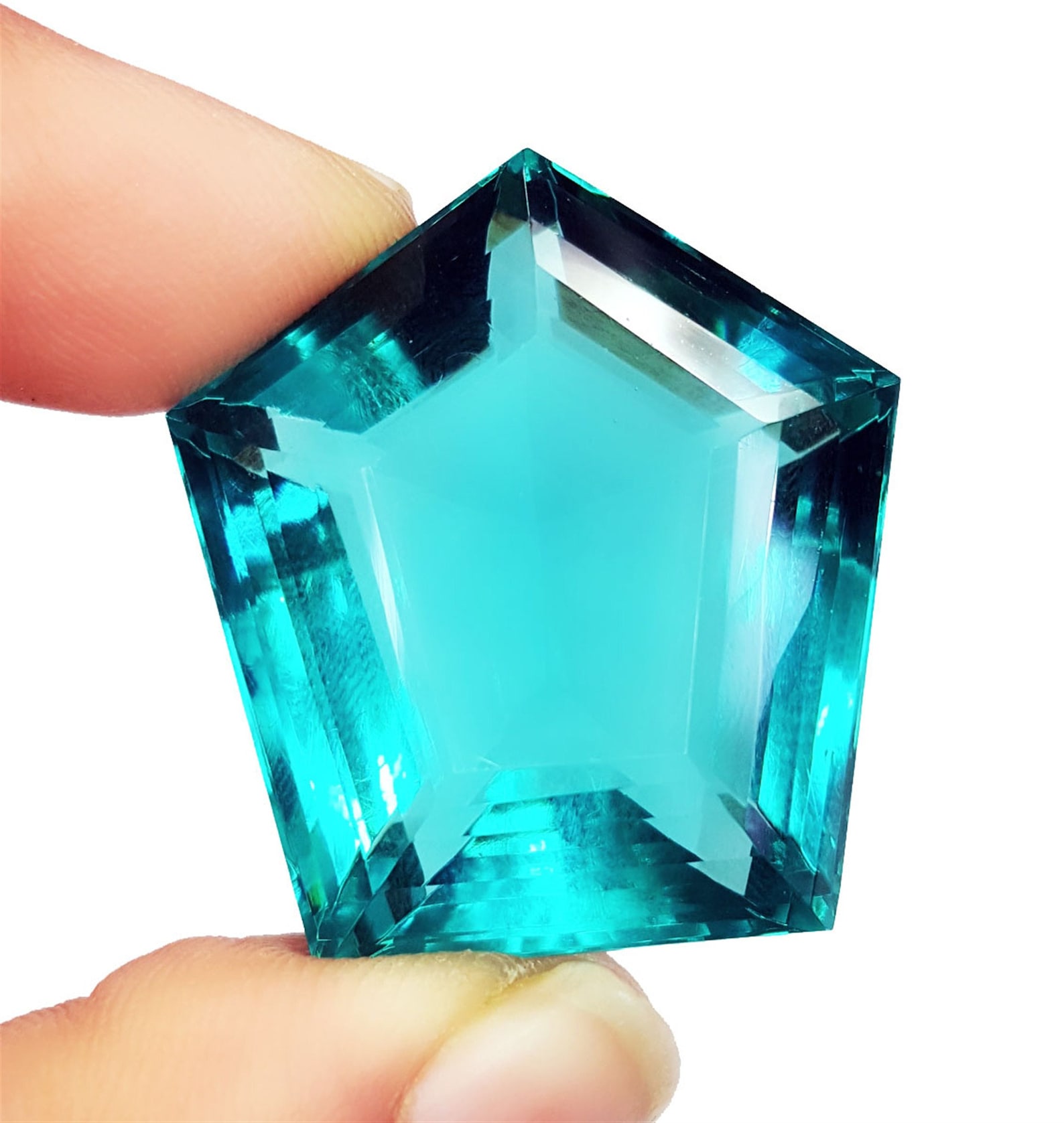 Loose Gemstone Certified Unique Pentagon Shape Tourmaline | Etsy