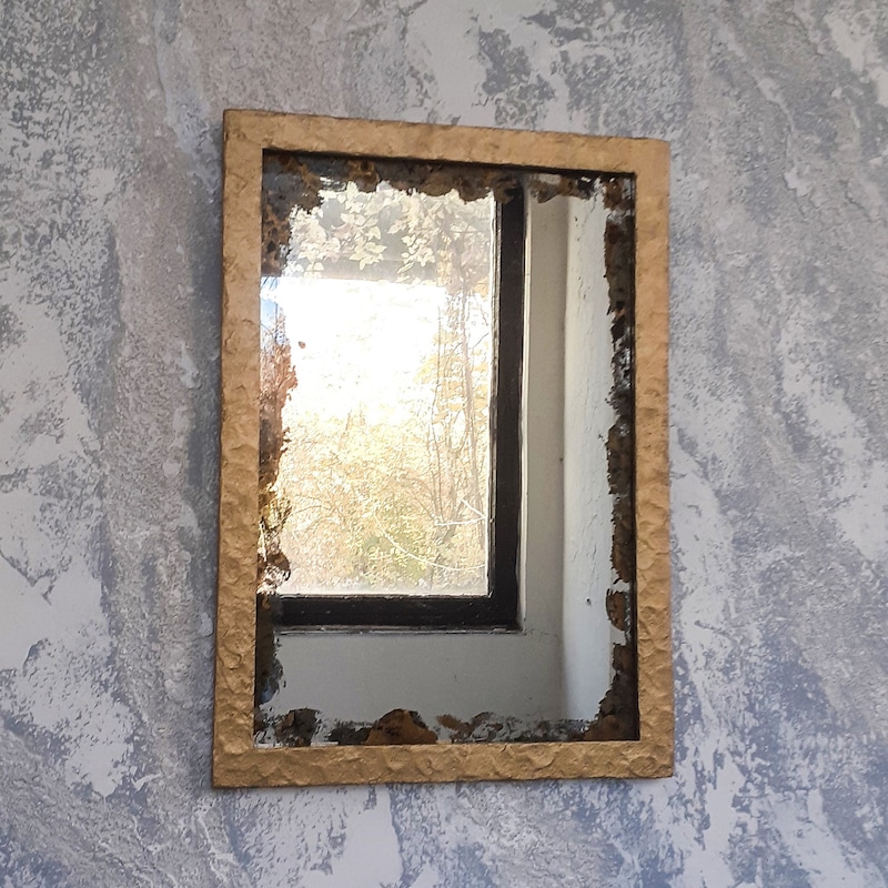 Rustic Mirror - Etsy