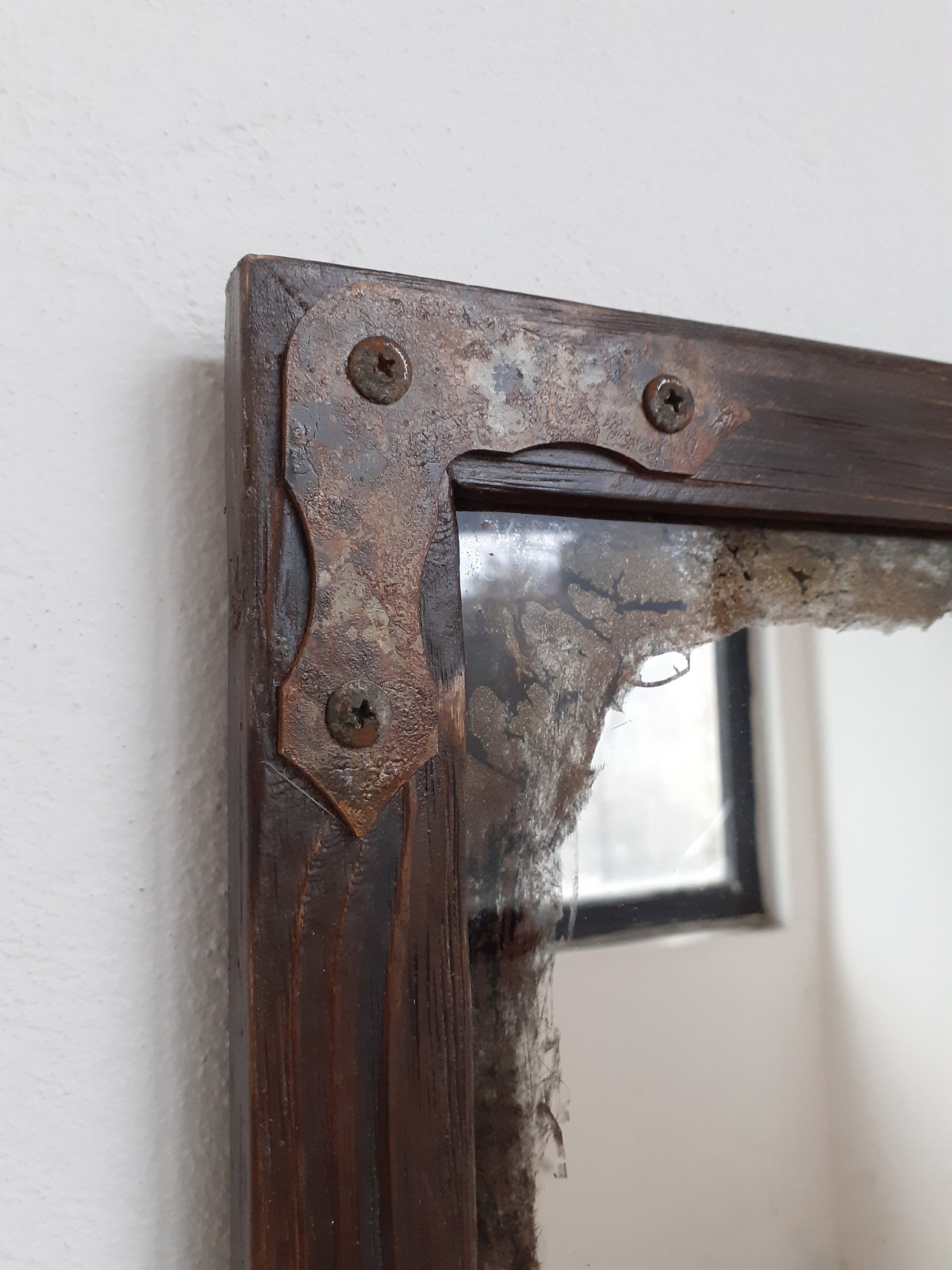 Antique Mirror/rustic Mirror/bathroom Mirror/rustic Wall Mirror/modern ...