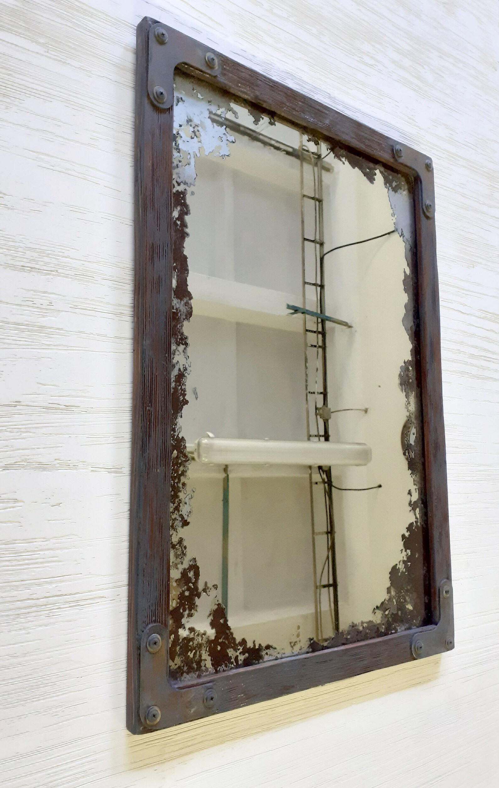 Antique Mirror/rustic Mirror/bathroom Mirror/rustic Wall - Etsy