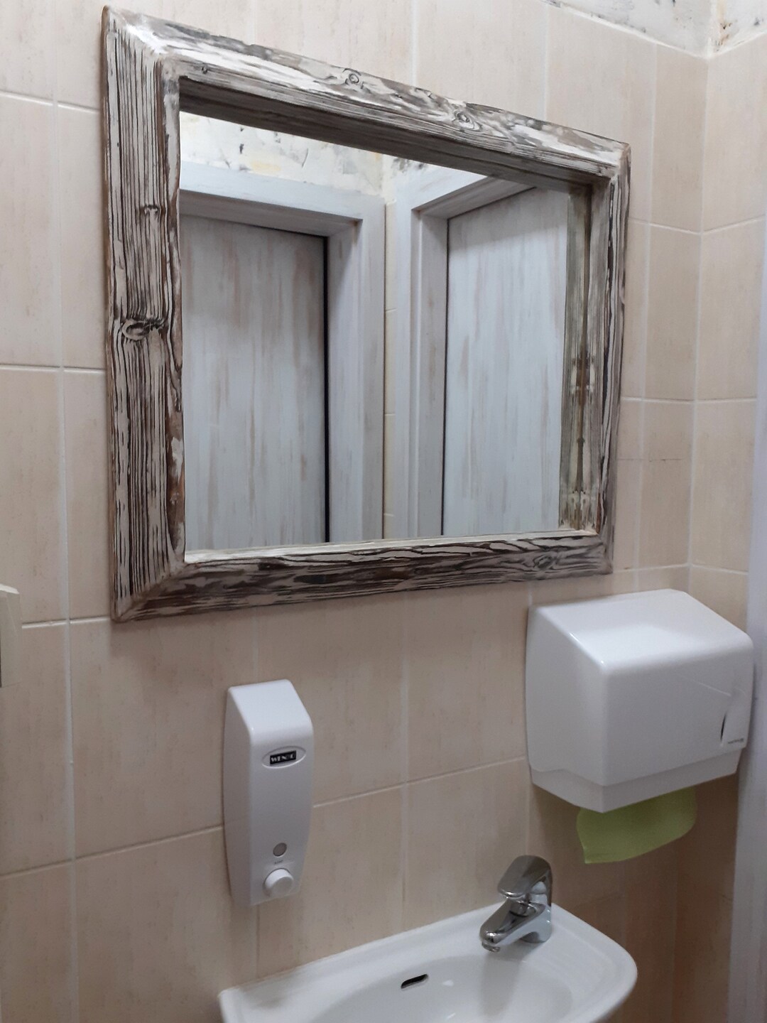 Ash Mirror/rustic Mirror/bathroom Mirror/rustic Wall - Etsy