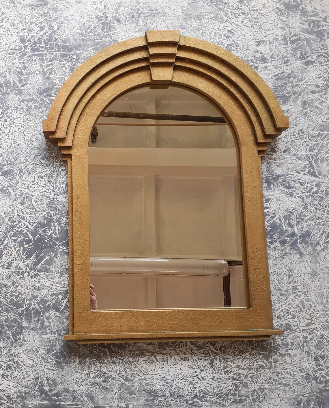 Solid Top Bronze Mirror/antique Mirror/rustic Mirror/bathroom Mirror ...